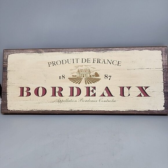 Home Decor | Wall Decor | Home Decor Wooden Wine Signs 2 X8 With ...